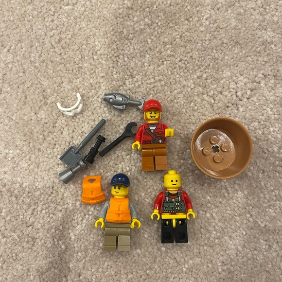 Lego | Toys | Lego Outdoor Kayaker Fisherman Mountain Police Figurine ...